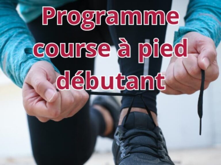 Programme course à pied débutant - MaCompet